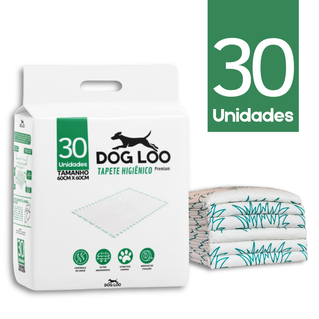 Tapete Higienico Para Cachorro Dog Loo 60X60CM 30 Unidades Envio ...