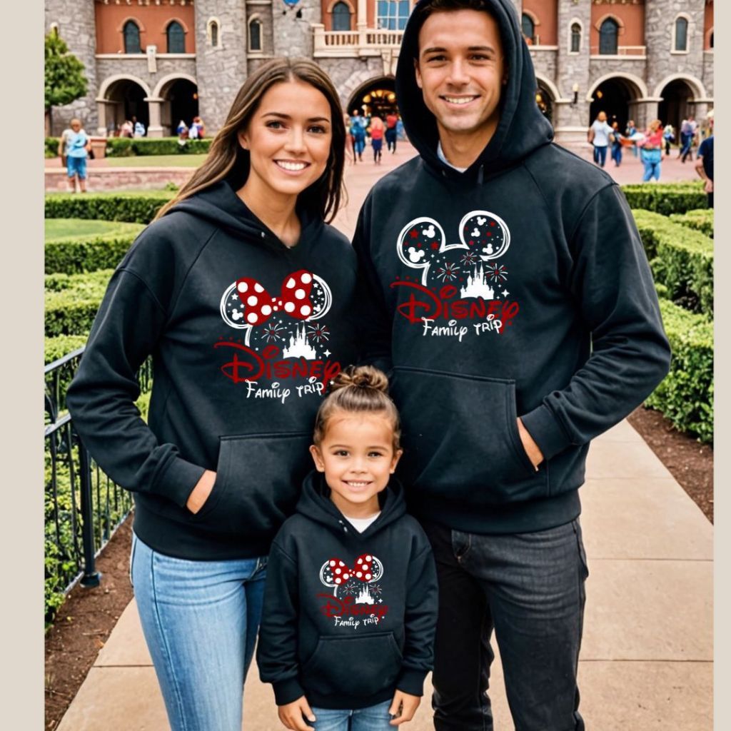 Moletom [Exclusivo] Disney Family Trip Viagem Orlando| Mikey ou Minnie ...