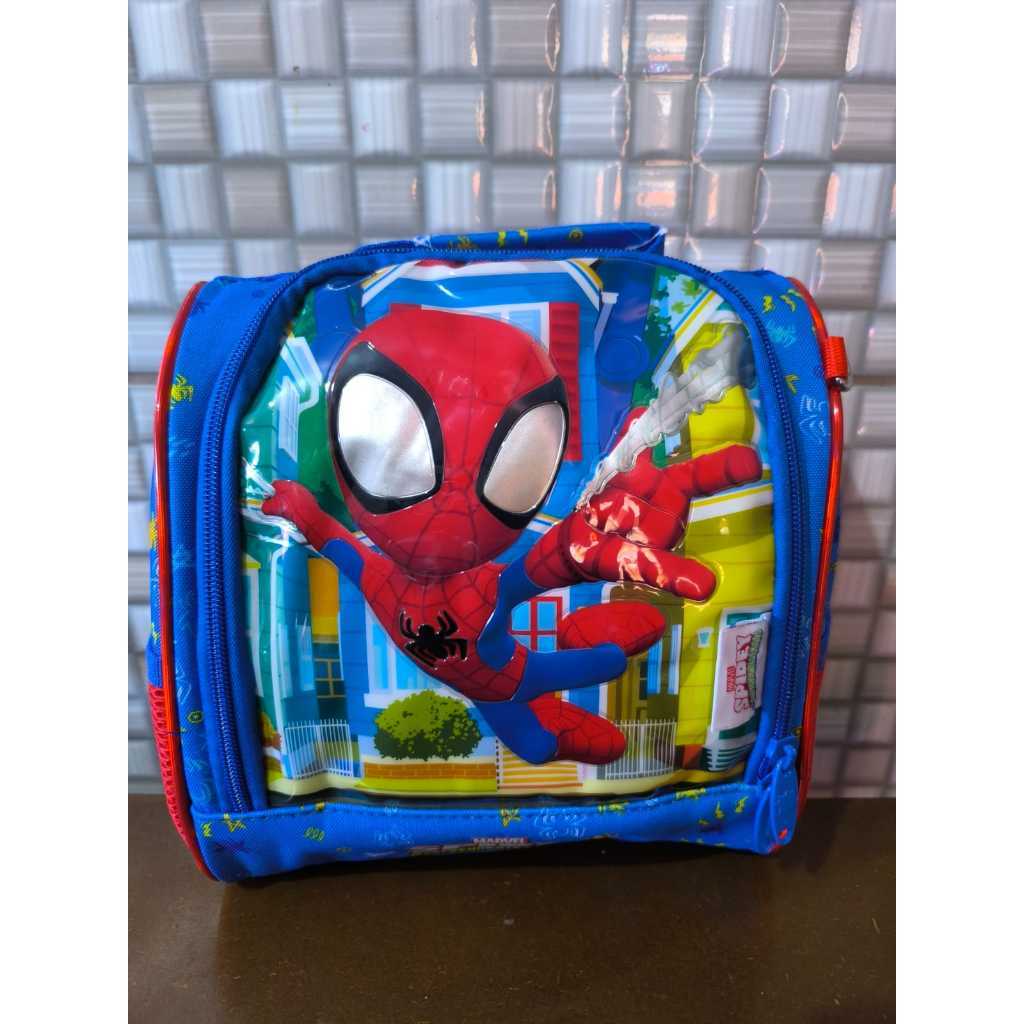 Lancheira Térmica Escolar Homem Aranha Spidey - Modelo 2025 | Shopee Brasil