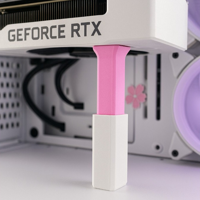 Suporte Placa De Vídeo - GPU AMD Nvidia Gigabyte Asus - ROSA Vertical ...