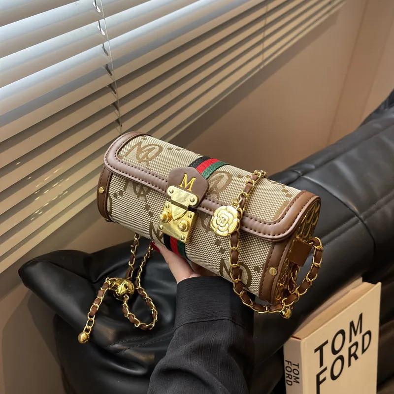 Marca De Luxo Designer High-End Elegante Pequeno 2023 Nova Moda Versátil Corrente Crossbody ...