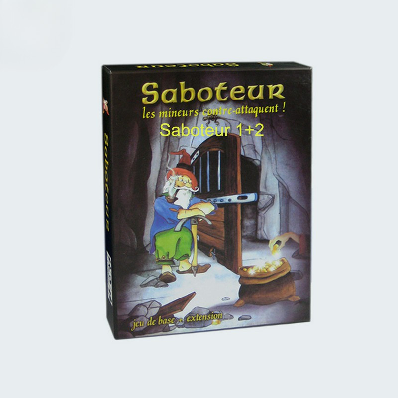 Saboteur " Jogo De Tabuleiro 1 + 2 Versão/Saboteur1 Jeu De Engraçado ...