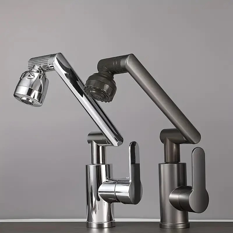 360° Rotating Faucet Robotic Arm Kitchen and Bathroom | Shopee Brasil