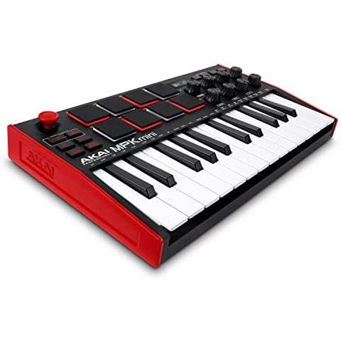Controlador De Teclado MIDI USB Akai Professional MPK Mini MK3-25 ...