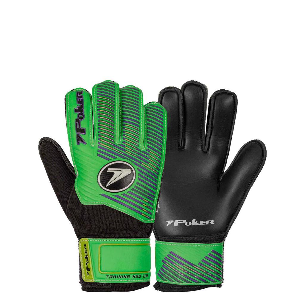 Luva De Goleiro Infantil Poker Training Neo Junior - Verde | Shopee Brasil