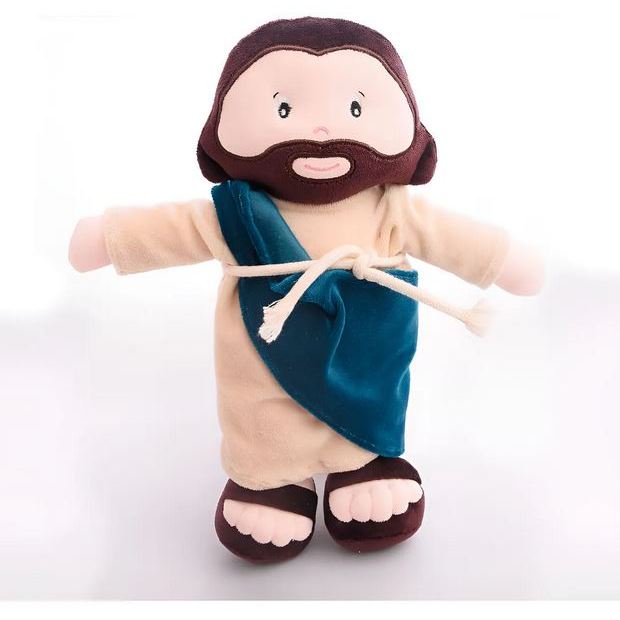 BONECO DE PANO JESUS - ZIP | Shopee Brasil