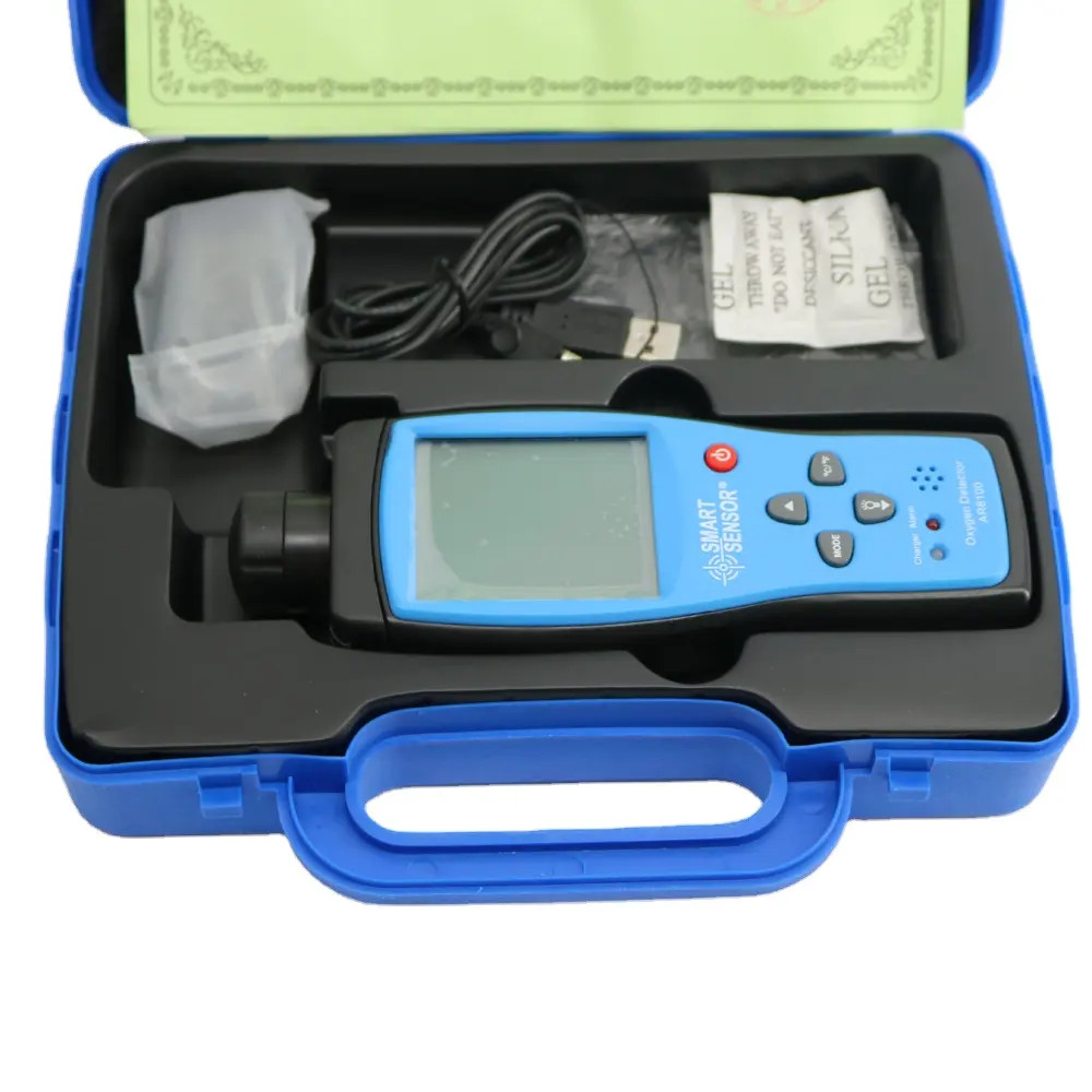 AR8100 Analisador De Gás De Oxigênio Portátil Detector De O2 Medidor De ...