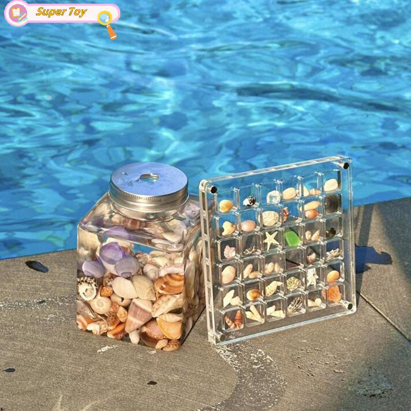 SUPERTOY Caixa De Coleção De Rocha , 1 Peça , Para Miçangas , Joias ...