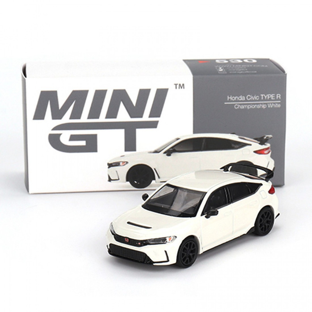 Mini GT MGT00530 1 / 64 HONDA CIVIC TYPE R FL5 CAMPEONSHIP BRANCO 2023 ...