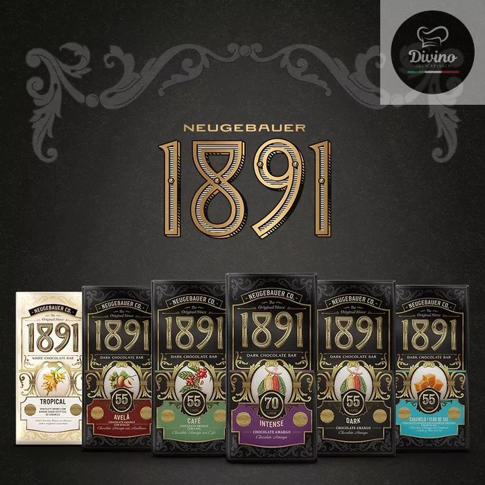 Chocolate 1891 - 90g Neugebauer - Escolha o Sabor | Shopee Brasil