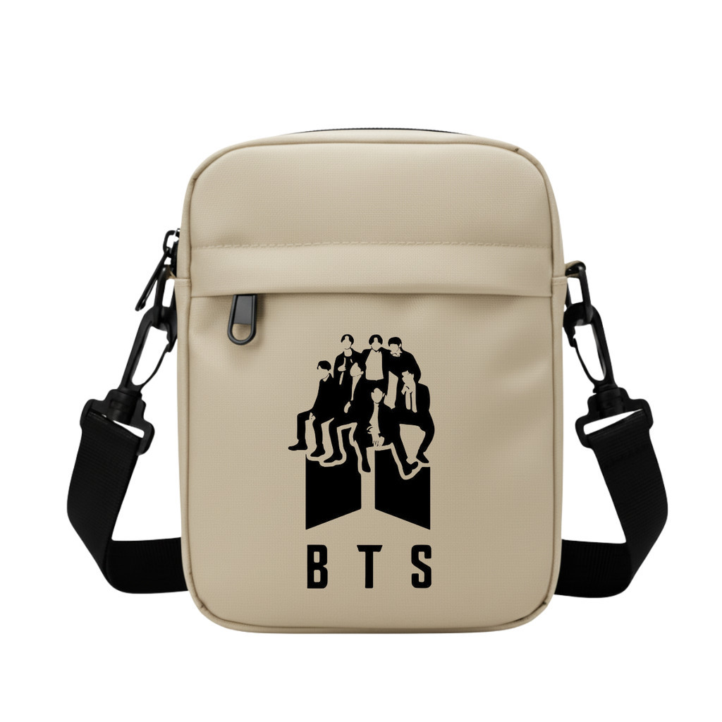 Bolsa Banda BTS K-POP Transversal Shoulder Bag Tiracolo Pochete Unisex ...