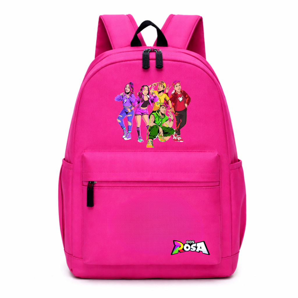 Mochila Turma Dos Rosa Emilly Vick Katlen Leozin Robson Pink Estrela ...