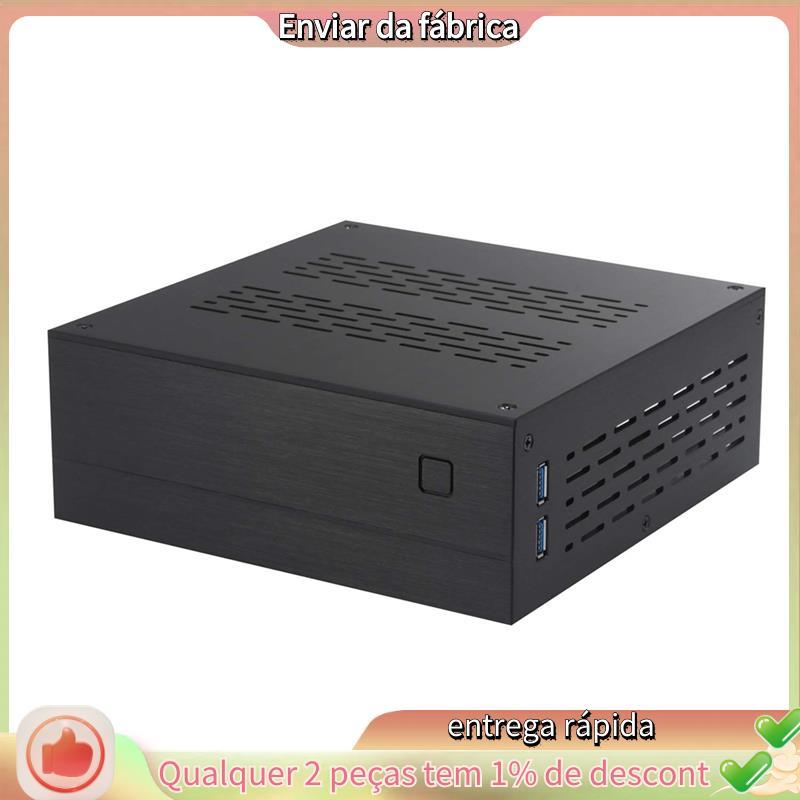 Mini ITX Computador Caso Chassi De Alumínio HTPC DIY Casos Para PC A01 ...