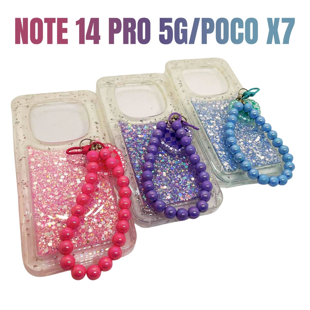 Capa de celular compatível com Redmi Note 14 Pro 5G e Poco X7 Normal Glam | Shopee Brasil