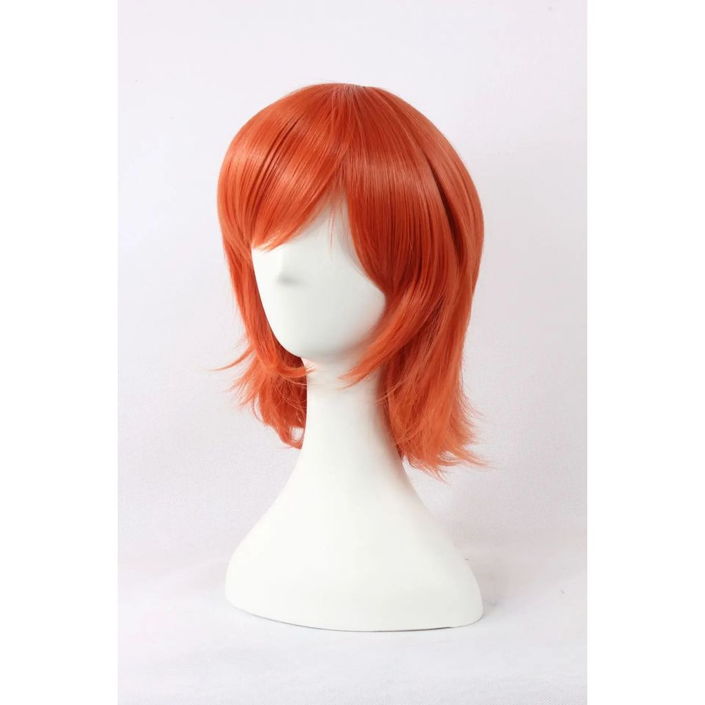 anime Japonês Feminino Nami cosplay Peruca Laranja Cabelo Curto Festa ...