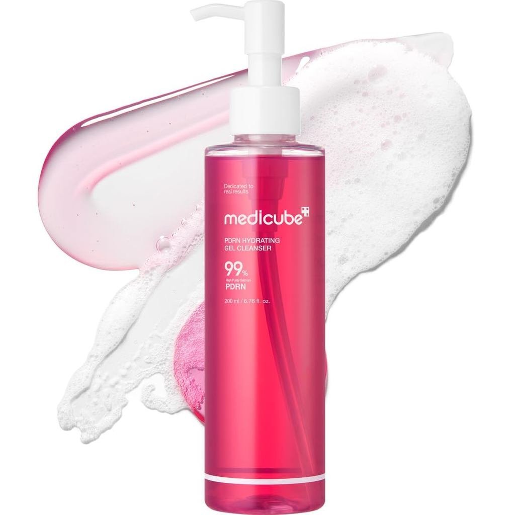 medicube PDRN Jelly to Foam Cleanser | Low pH Hydrating Daily Face Wash ...