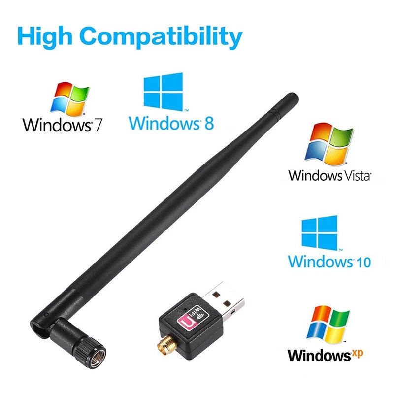Adaptador USB WiFi AC 1200Mbps com Antena Externa 802.11n USB 2.0 para ...