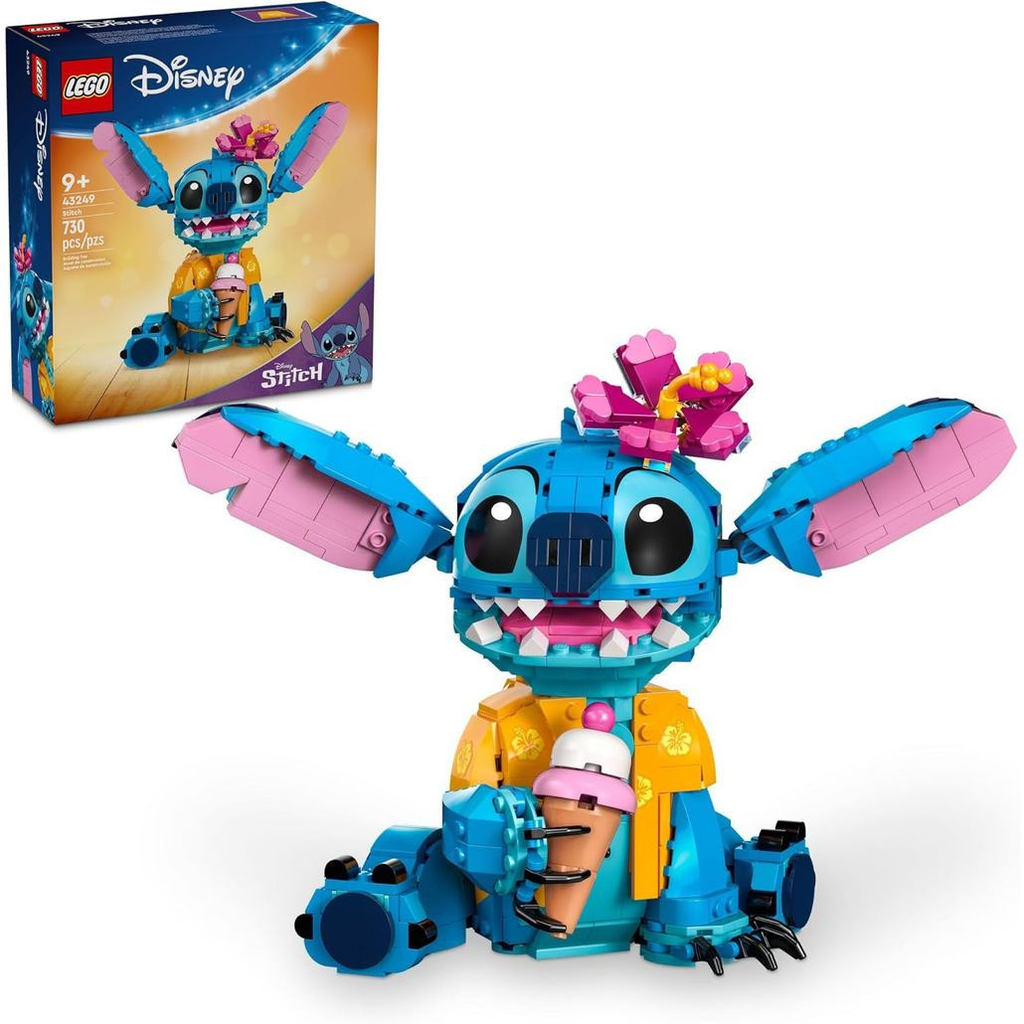 Kit de Construção de Brinquedo LEGO Disney Stitch para Meninas e ...