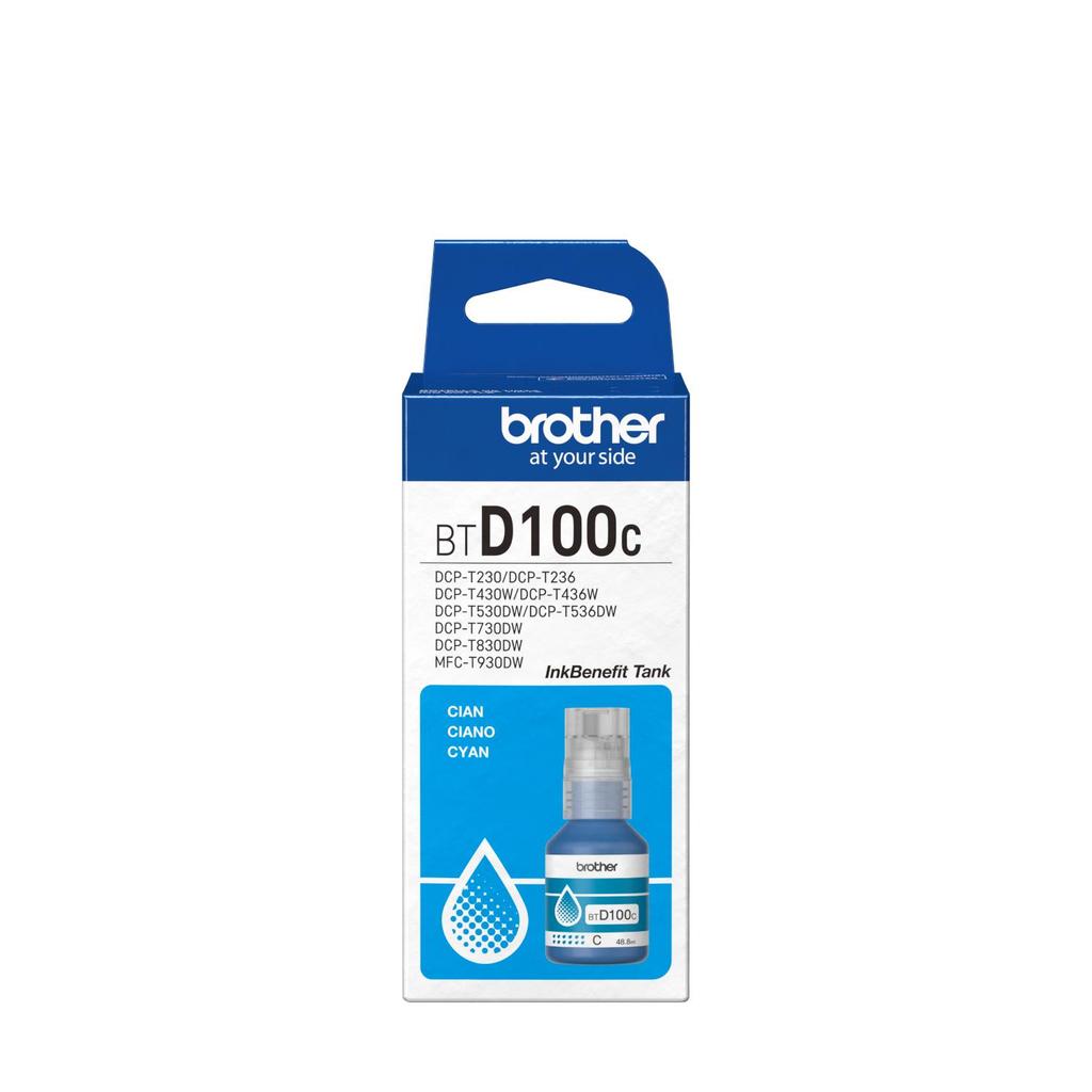 Garrafa de Tinta Brother BTD100C Ciano Ultra Rendimento | Shopee Brasil