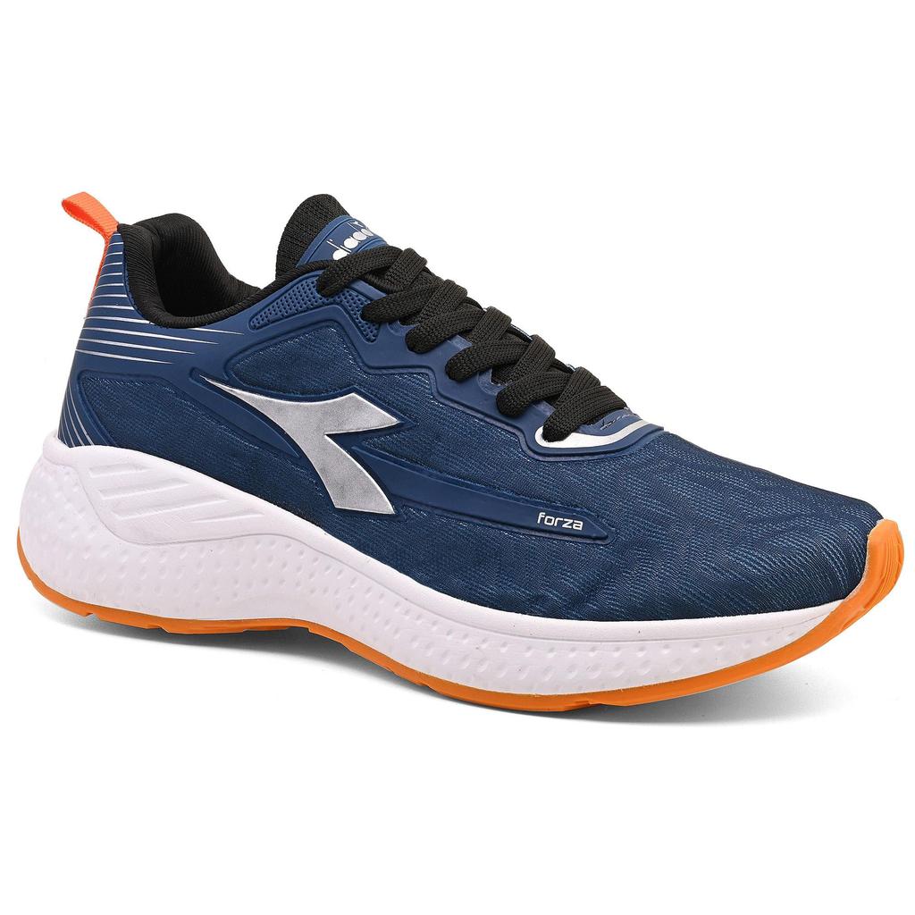 Tenis Corrida Unissex Diadora Forza Marinho e Laranja | Shopee Brasil