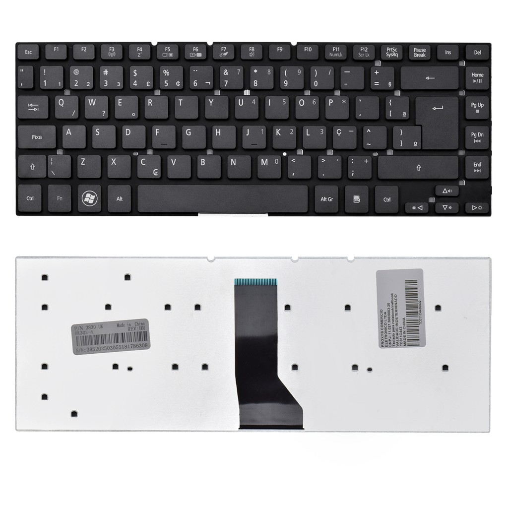 Teclado para Notebook Acer Aspire E5-471-38FQ | Shopee Brasil
