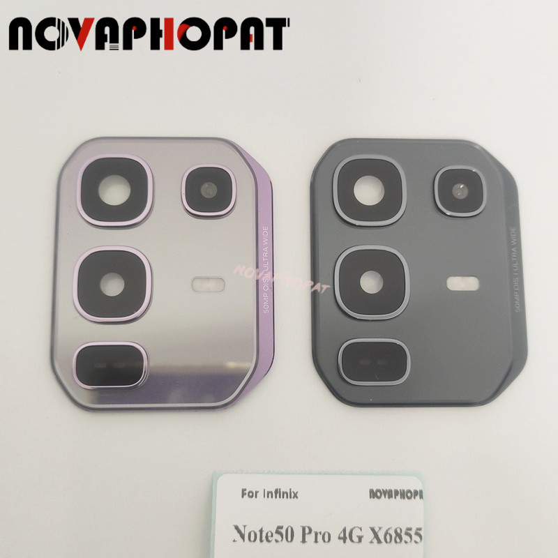 Novaphopat Lente De Vidro Da Câmera Traseira + Suporte De Cobertura ...