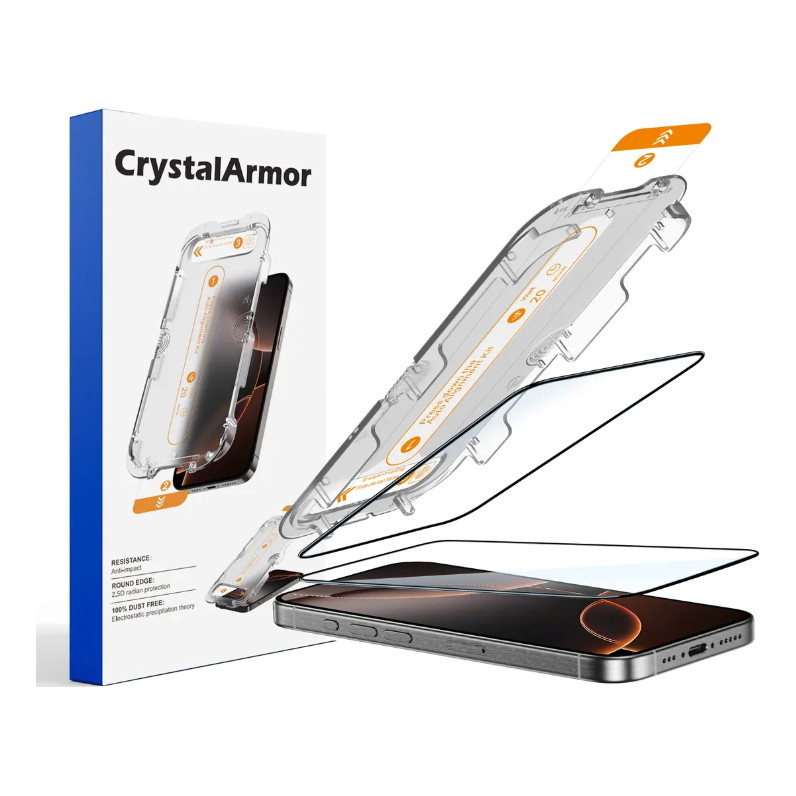 Película iPhone 14 Linha Completa 2 Un Com 2 Aplicador | Shopee Brasil