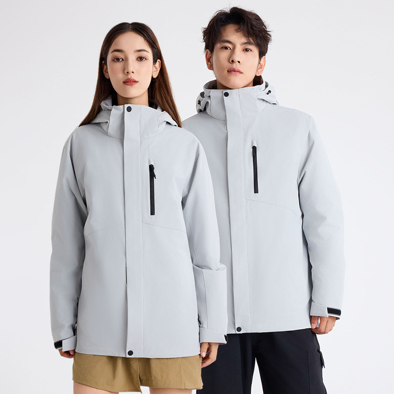 Novo estilo masculino feminino jaqueta ao ar livre forro 2026 inverno ...