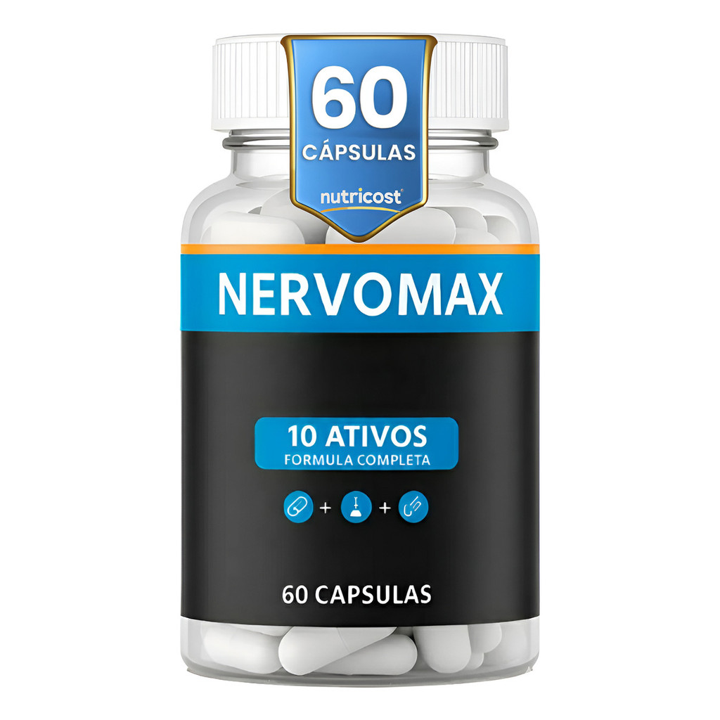 Nervomax 60 Capsulas Suplemento Alimentar - Nervo Max Loja Nervomax ...