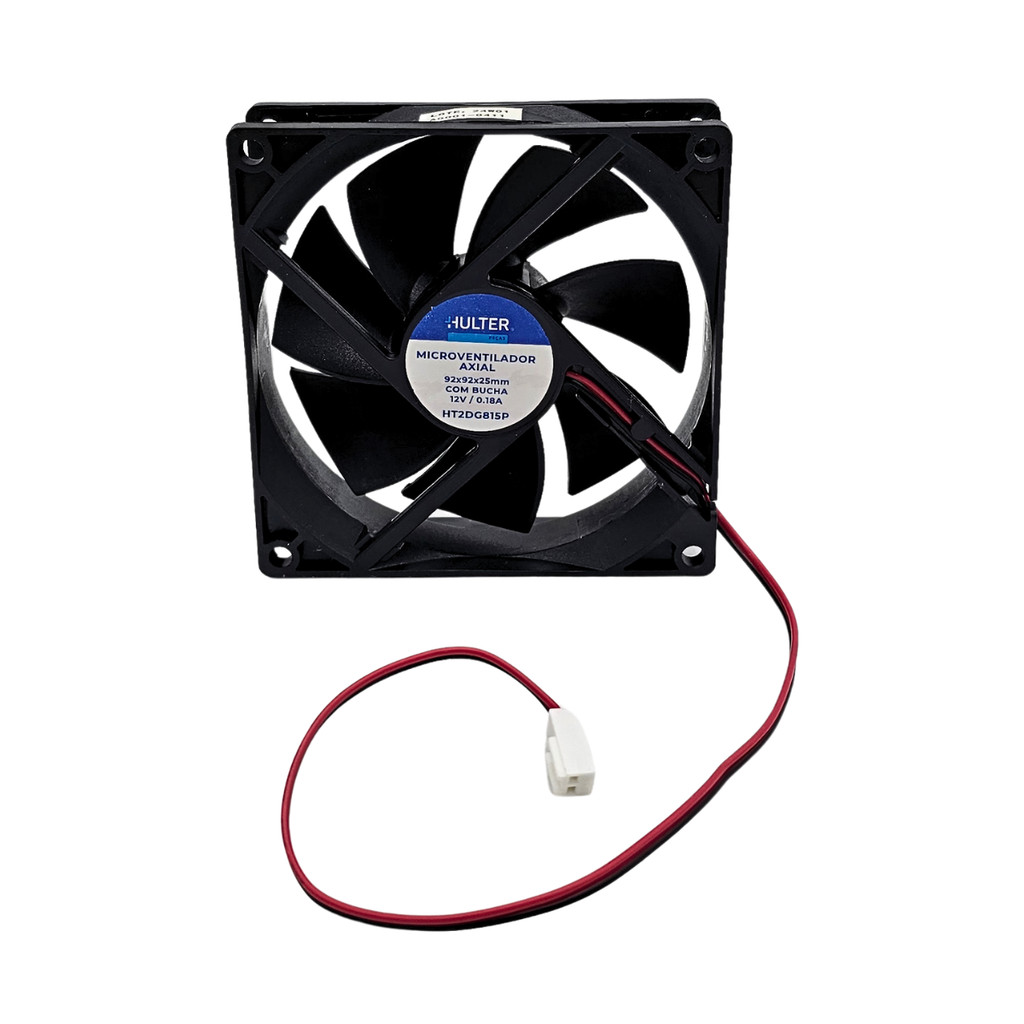 Cooler Microventilador 92X92X25 12V com Bucha 2850 Rpm | Shopee Brasil