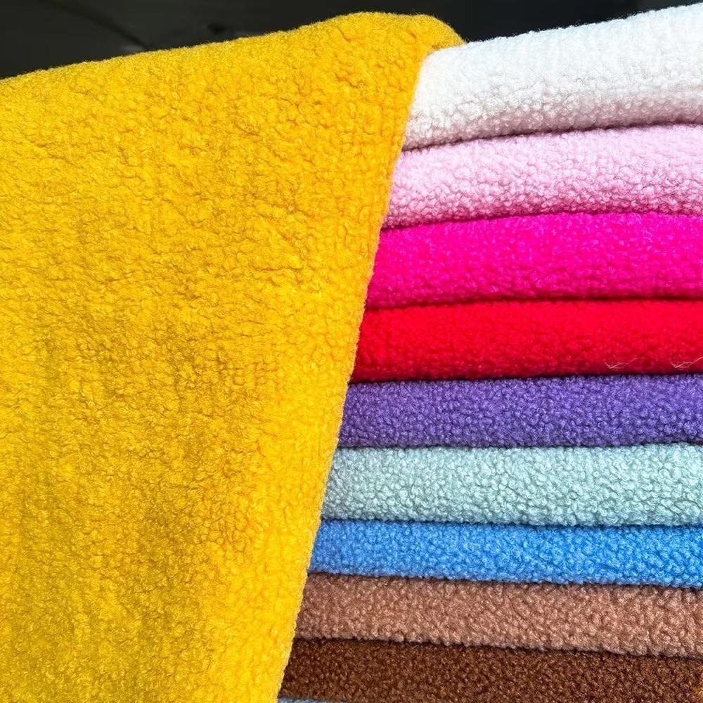 Tecido De Lã Coral AROLI , De Cordeiro Falso De Pelúcia 160x100cm ...