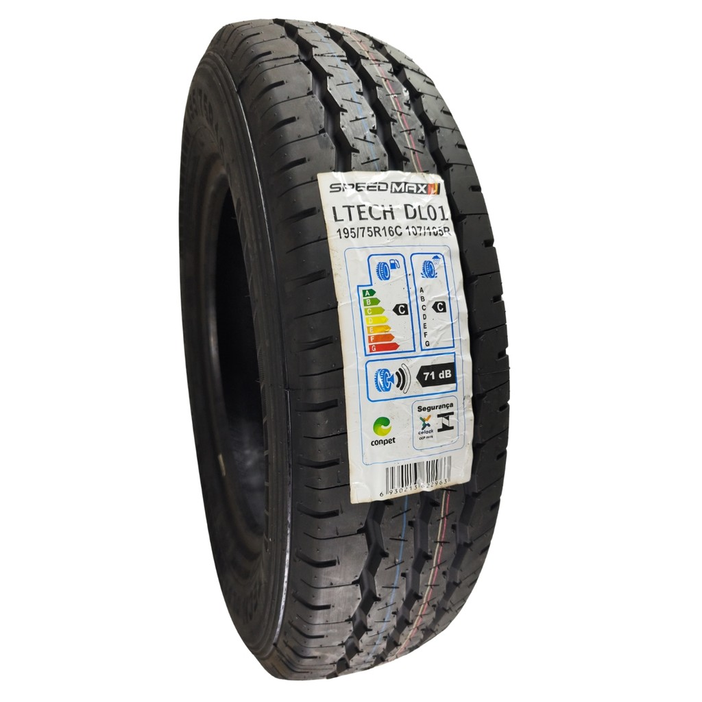 PNEU DE CARGA 195/75R16C 107/105R DL01 SPEEDMAX JUMPER BOXER SPRINTER ...