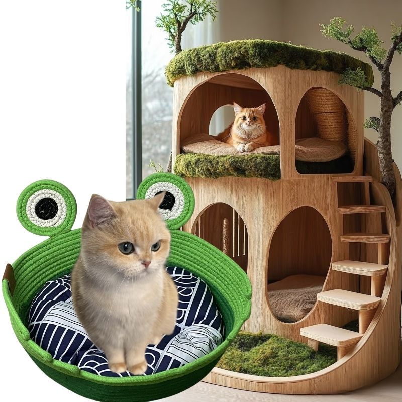 Novo produto pronto estoque tecido maca de gato sapo príncipe Design ...