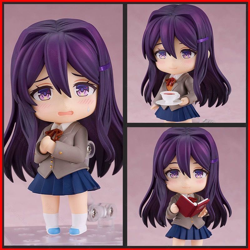 Clube De Literatura SQ2 Doki ! DDLC Monika Sayori Bonito Boneco De Ação ...