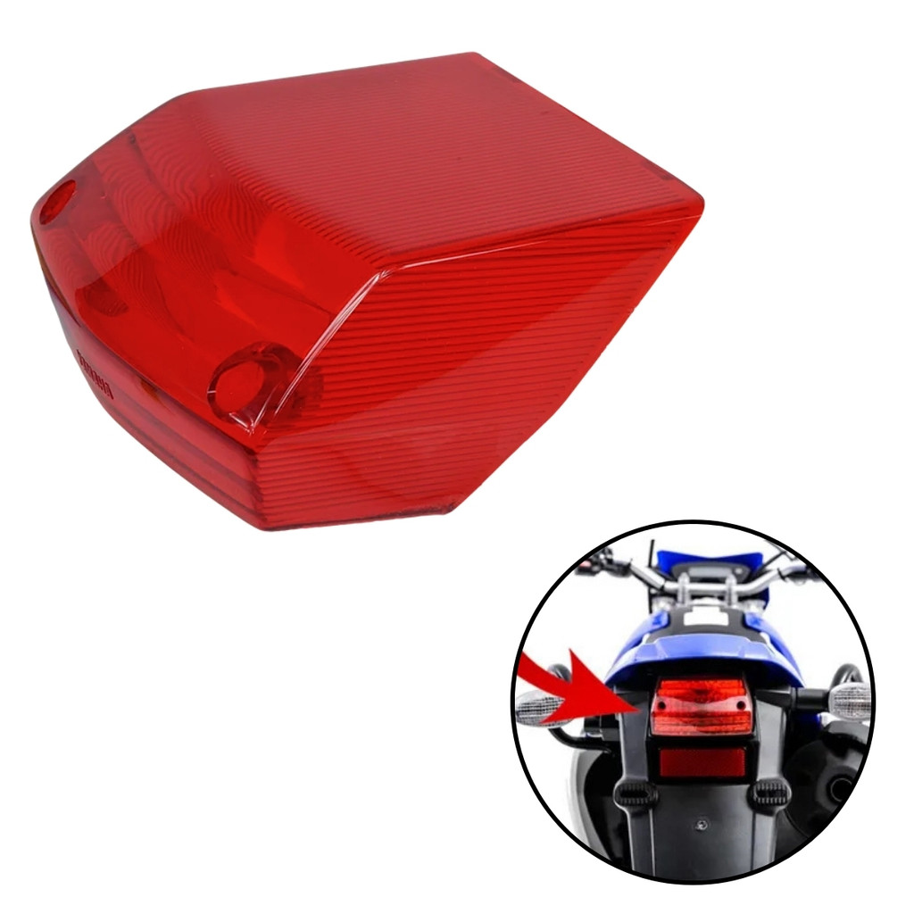 Lente Lanterna Xtz 250 Lander Xtz 125 Vermelha | Shopee Brasil