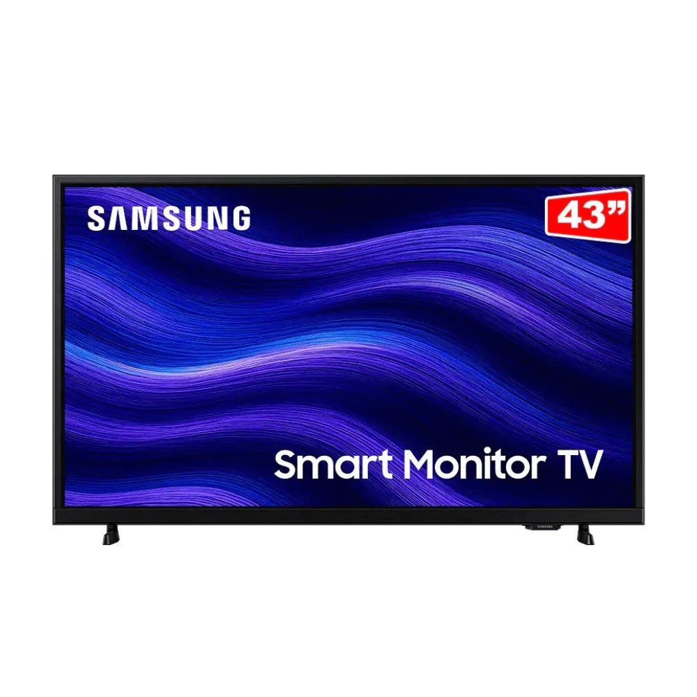 Smart Monitor TV 43" Samsung LS43F6000FGXZD Full HD LED HDR | Shopee Brasil