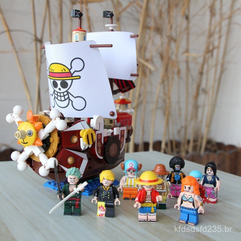 Brinquedos educativos Lego One Piece Series Sailing Boy | Shopee Brasil