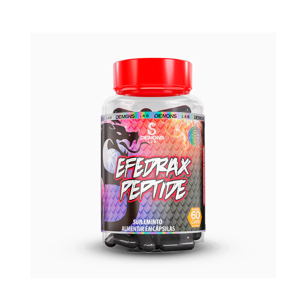 Efedrax Peptide 25mg Pote 60 Cápsulas - Demons Lab | Shopee Brasil