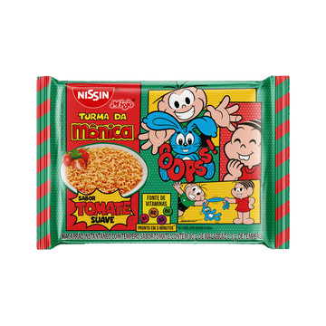 Macarrão Instantâneo Lámen Tomate Suave Turma da Mônica Nissin | Shopee ...
