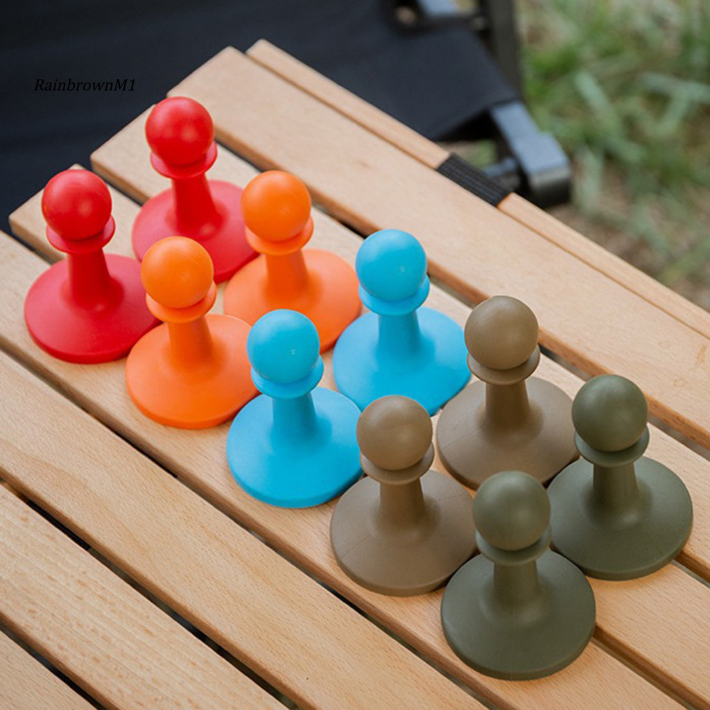 Canopy Pole Cap Tent Insulation 4pcs Tarp Tip Covers Protection Caps ...