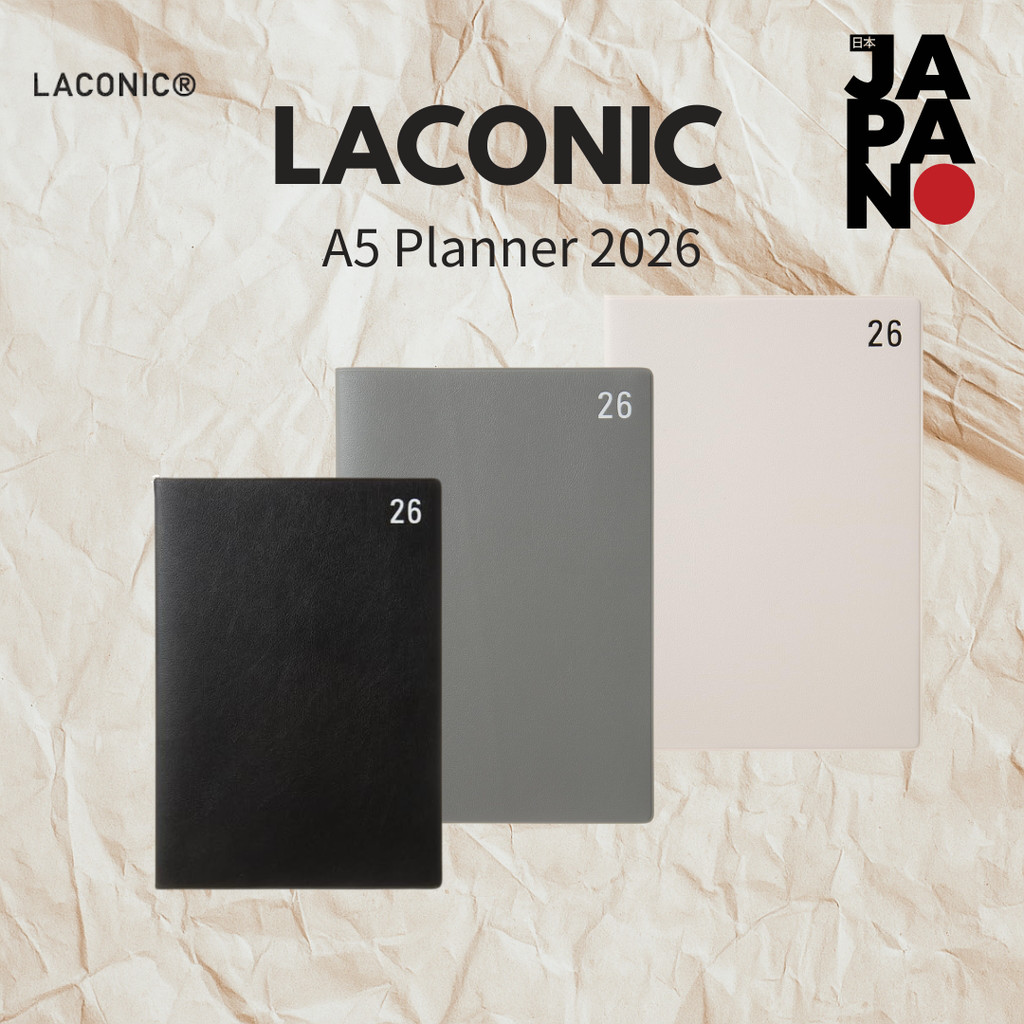 Laconic Planner 2026 A5 Monthly Yearly (Starts December 2025) | Shopee ...