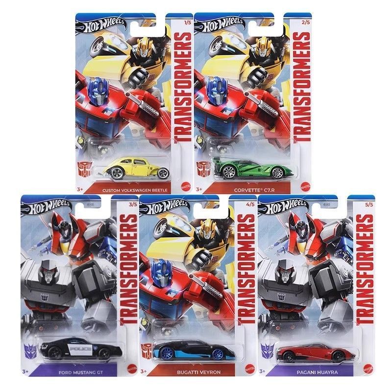 Hot Wheels GDG83 Porta-cartões geral avançado Transformadores Bumblebee ...