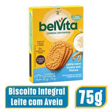 Biscoito BelVita Leite e Aveia Multipack | Shopee Brasil