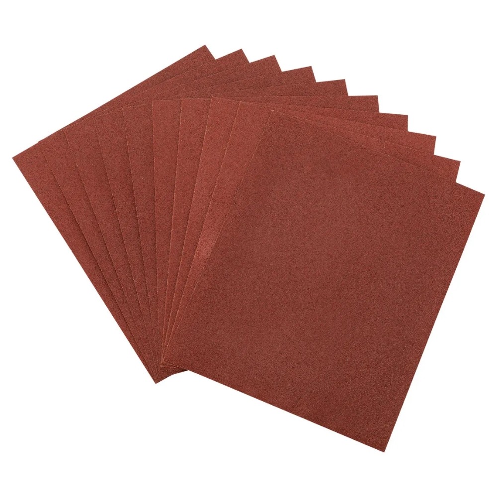 Folha de Lixa Papel Grão 60 230x280mm 50 Peças MTX | Shopee Brasil
