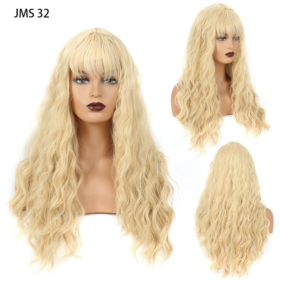 Peruca de Fábrica Atacado, Permanente de Milho, Franja de Ar, Cabelo ...