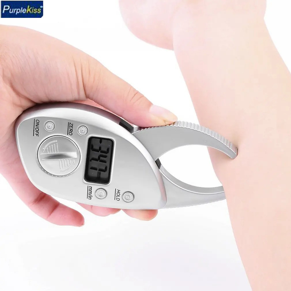 Medidor de Gordura Corporal Adipometro Digital Portátil | Shopee Brasil