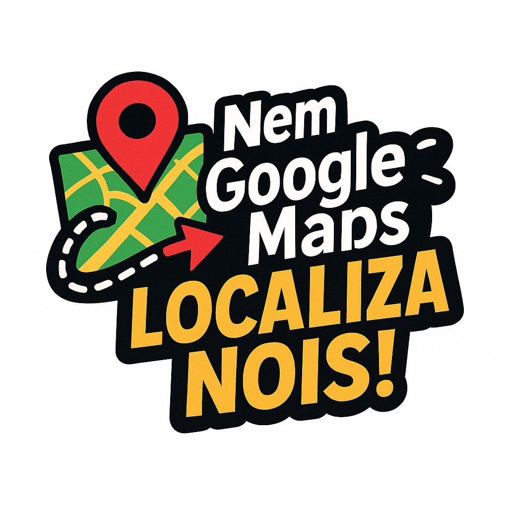 adesivo nem google Maps localiza nois 15 cm para carro moto e caminhão ...