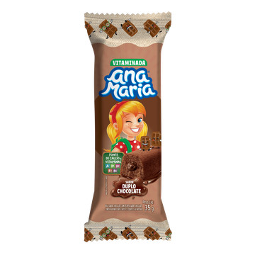 Ana Maria Duplo Chocolate Bolinho | Shopee Brasil