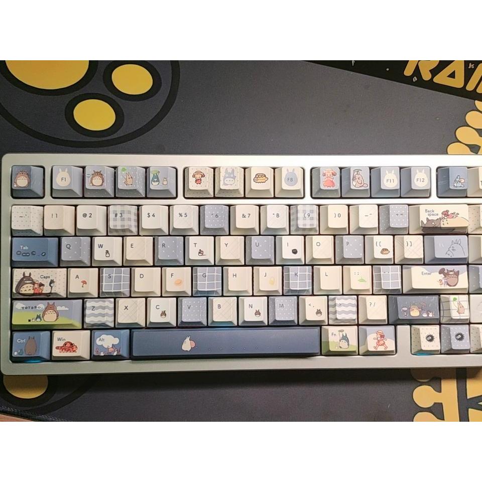 Meu Vizinho Totoro Keycaps 120 + Teclas Cherry/MOA Profile PBT Wooting ...