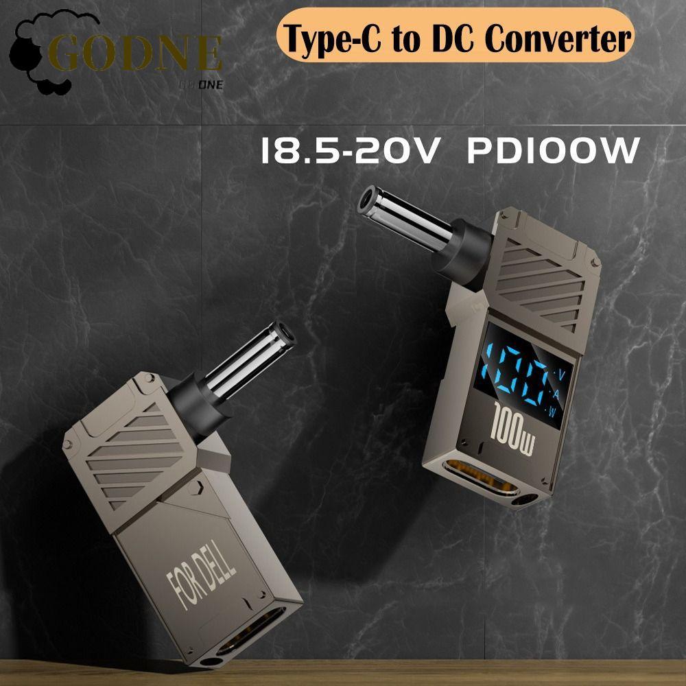 Conversor GODNESSFO USB-C Para DC , Adaptador PD 100W Tipo De ...